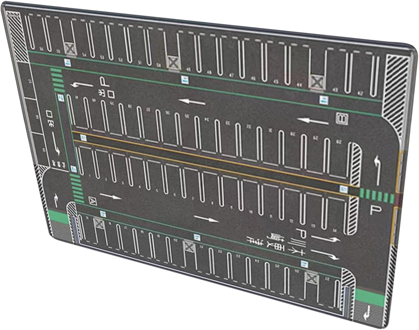 Amazon.com: CHICHIYANG 1/64 Parking Pad Parking Lot Model Car Mouse Pad ...