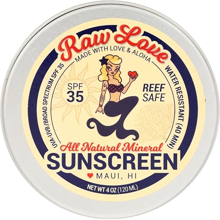 Amazon.com : Raw Love, Sunscreen Mineral SPF 35, 2 Ounce : Beauty ...