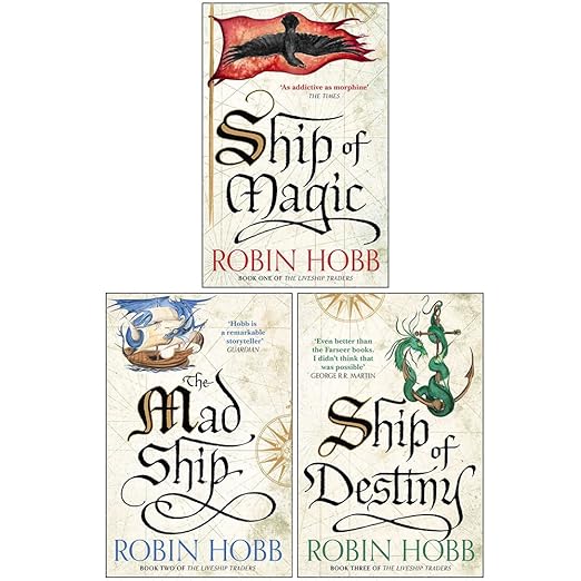 Robin Hobb - The LiveShip Traders Trilogy - 3 Books Collection Set ...