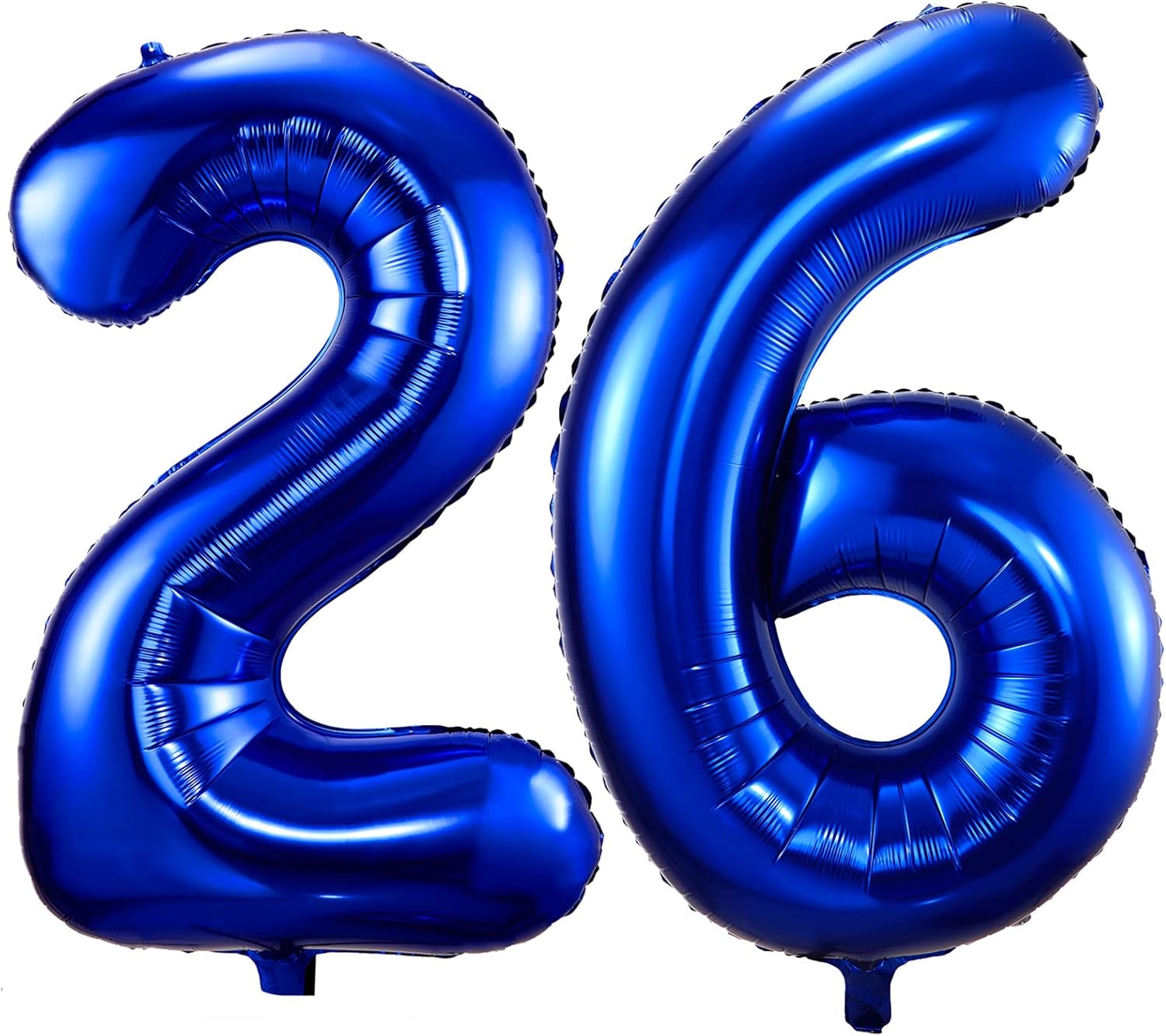 Amazon.com: Navy Blue 26 Balloon Numbers,40 Inch Dark Blue 26 or 62 ...