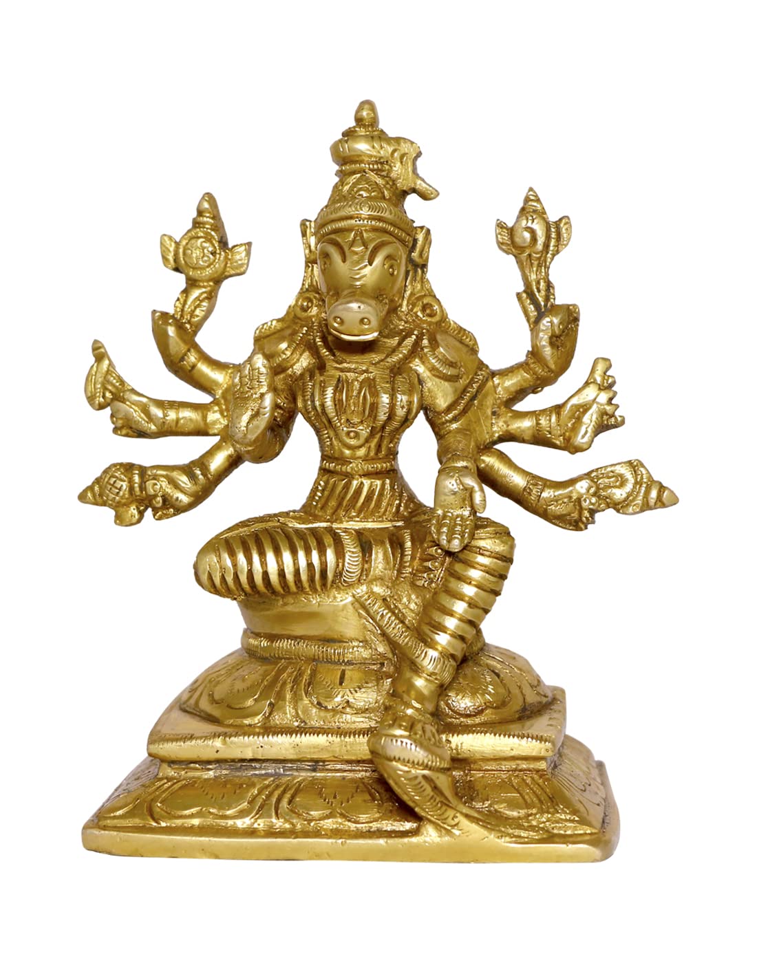 P J Handicrafts Brass Vishnu Varaha Avatars Feminine Energy Ashta ...