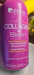 Amazon.com: Zena Nutrition Liquid Collagen Peptide + Biotin | Liquid ...