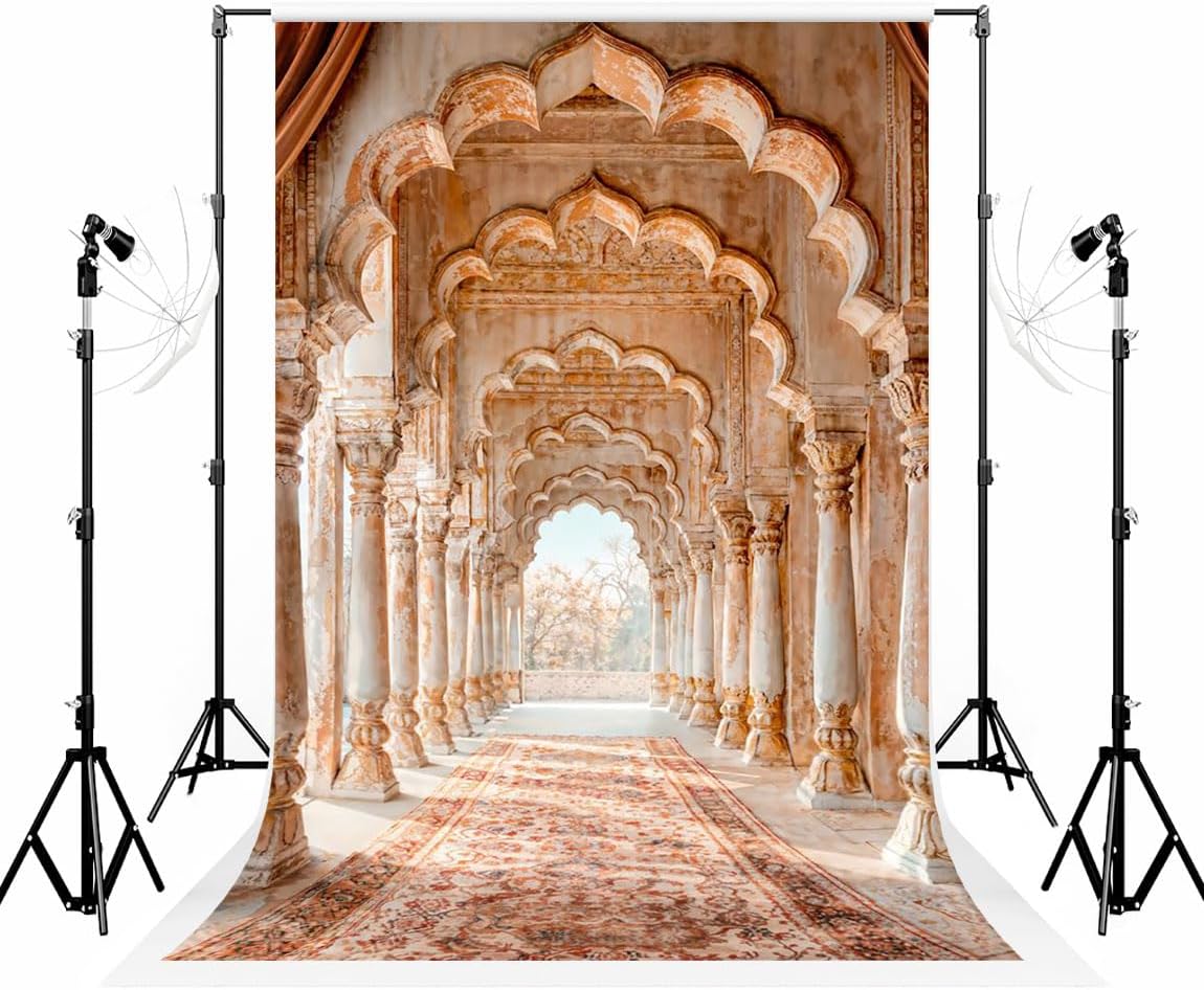 Amazon.com : Kate 5×7ft (1.5×2.2m) Classic European Corridor Photo ...