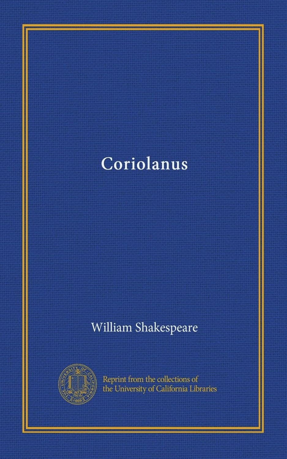 Coriolanus: Shakespeare, William: Amazon.com: Books