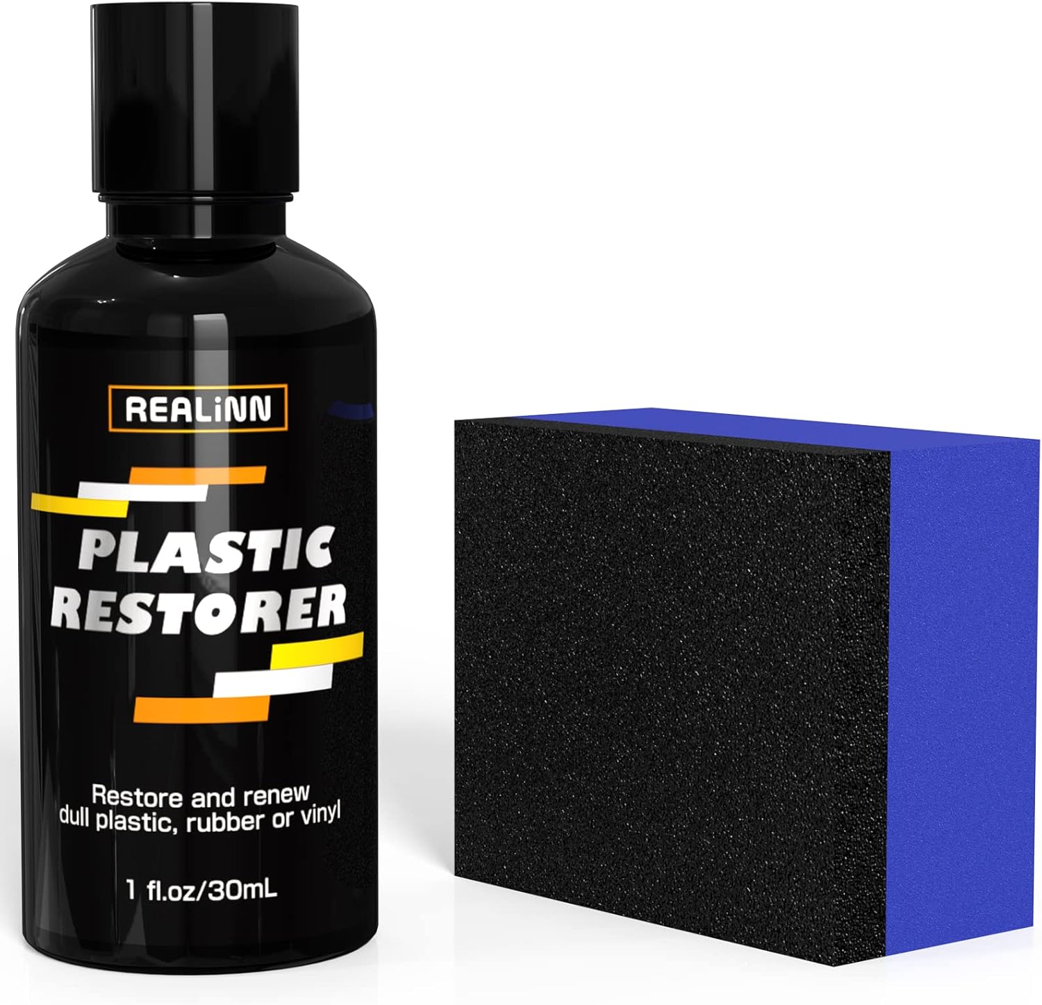 REALINN Plastic Restorer - Cars Ceramic Plastic Coating Trim Restore ...