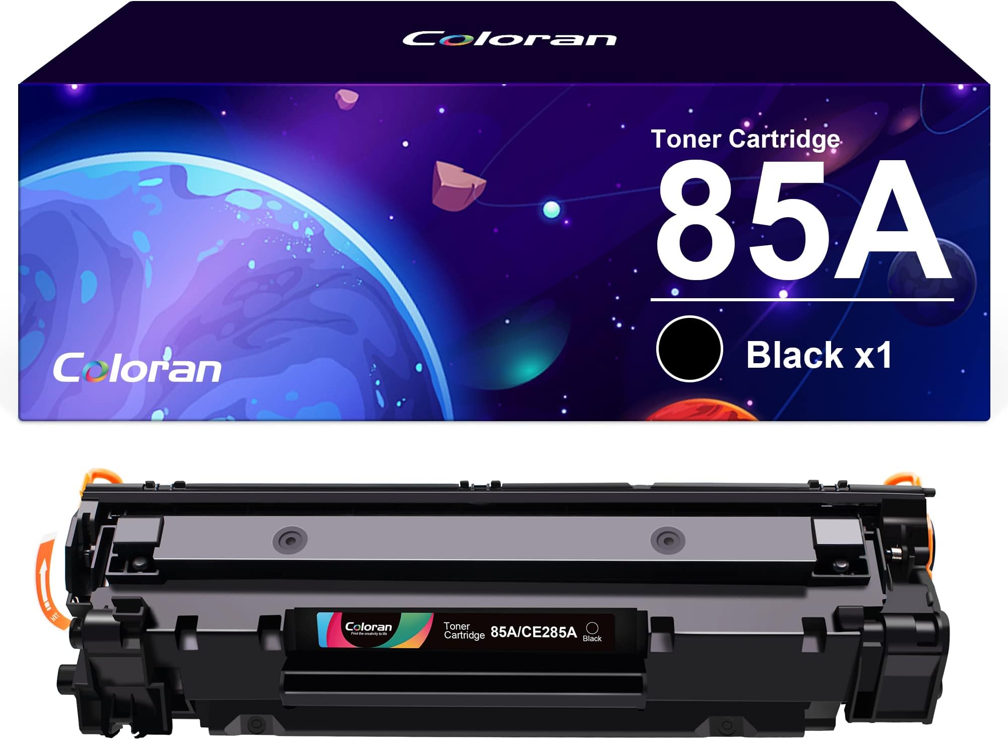 Coloran 85A Toner Cartridge Replacement for HP CE285A 85A Compatible ...