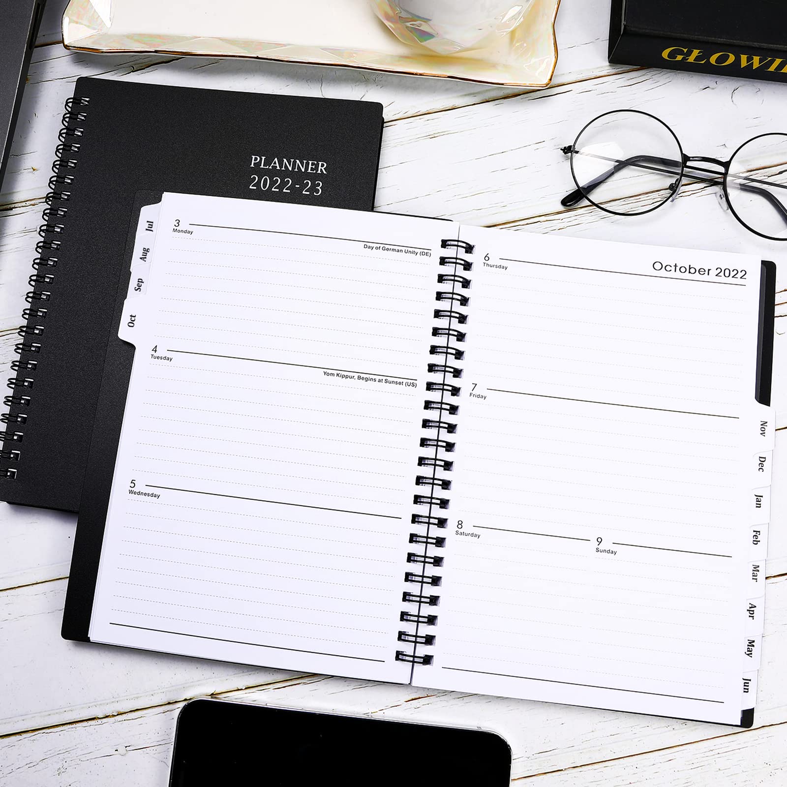 Planner 2022-2023 - 2022-2023 Planner with Weekly & Monthly Spreads ...