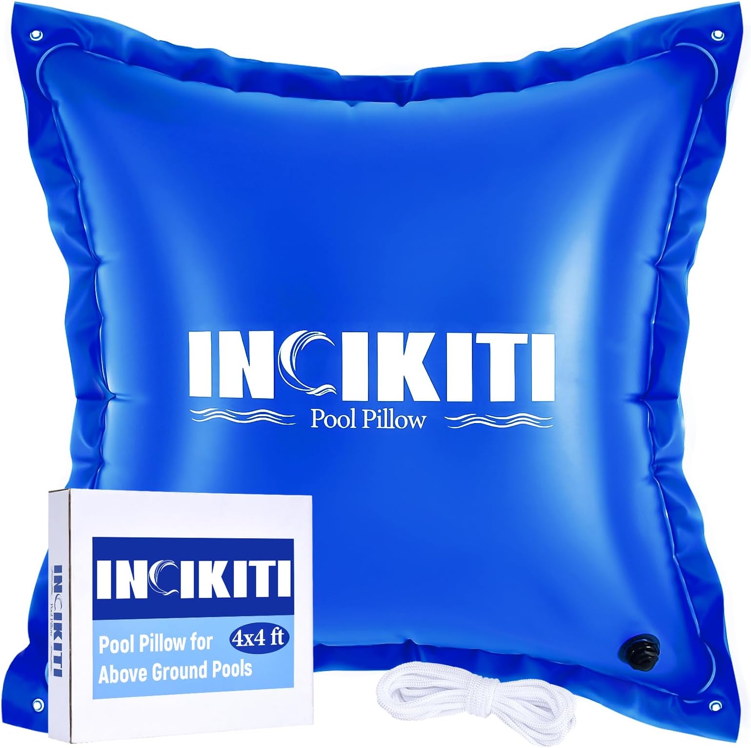 Amazon.com : 2 Pack Pool Pillows for Above Ground Pools, 4ft Dia Pool ...