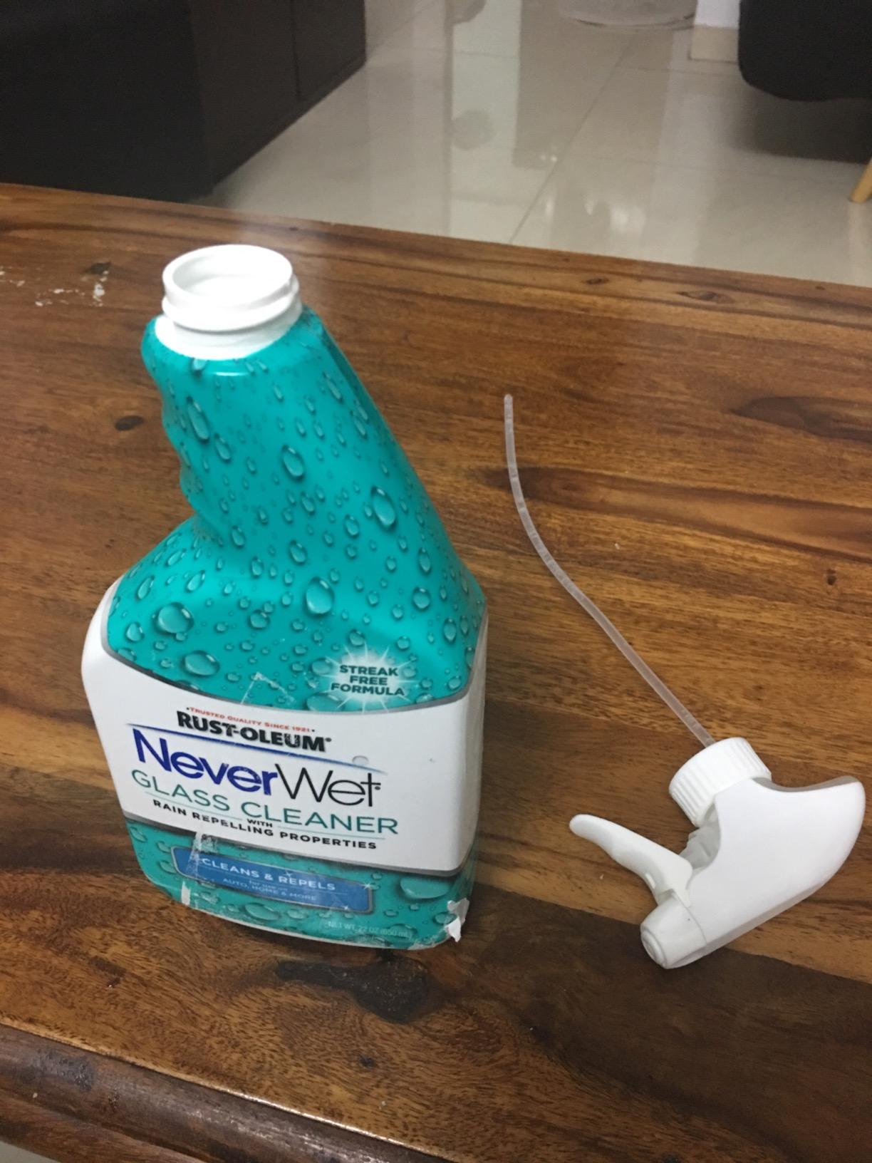 Rust-Oleum 293122 NeverWet Glass Cleaner Spray (650 ml) : Amazon.in ...