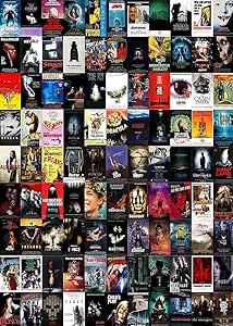 Amazon.com: Wooden Jigsaw Puzzles for Adults 300 Pieces Best Horror ...
