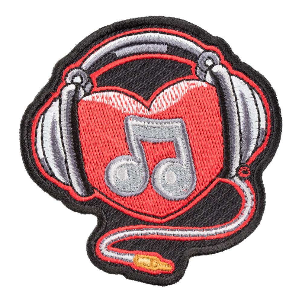 Headphones Drawing With Heart