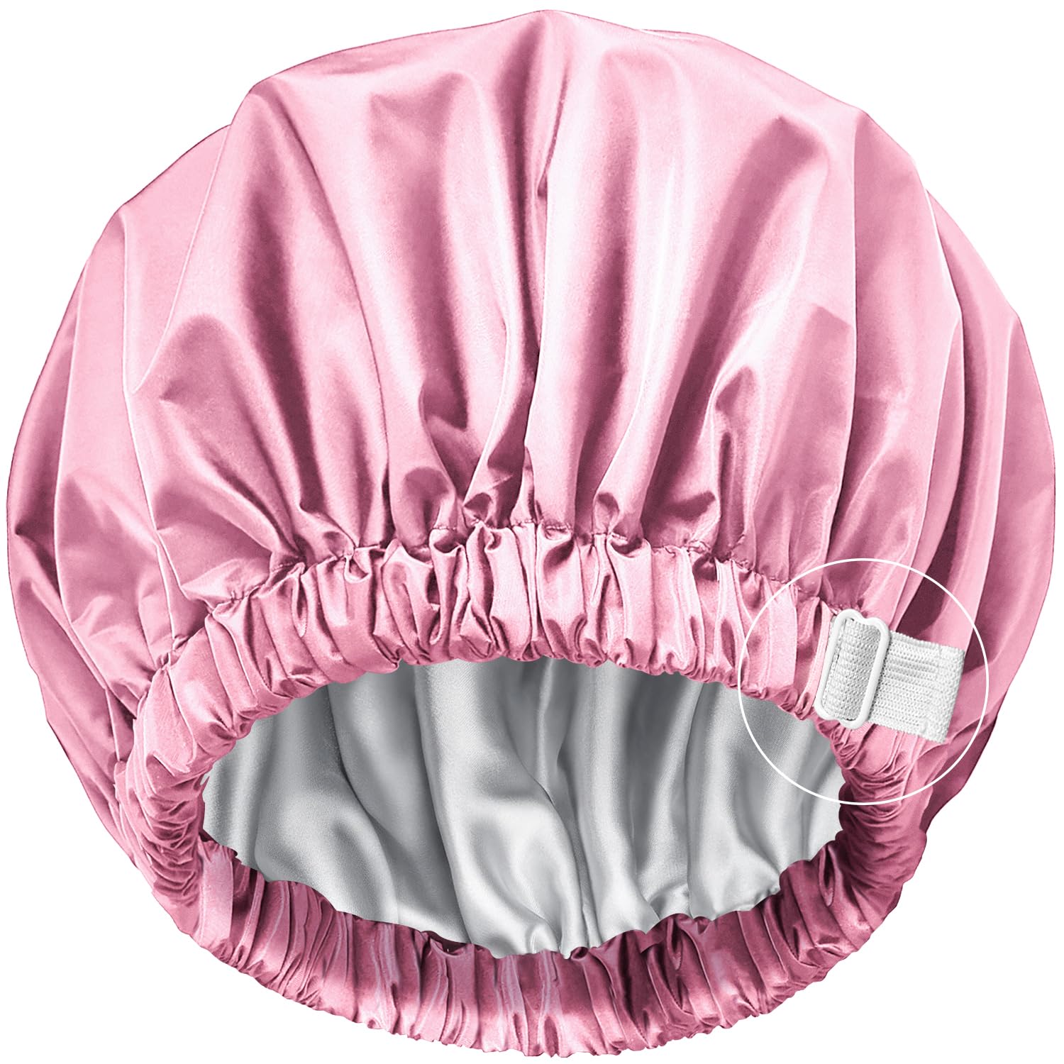 Amazon.com : Hannahcos Shower Cap for Women,Silk Lined Shower Cap ...