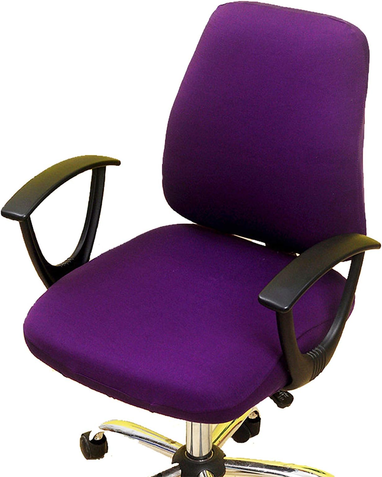 Amazon.com: Perktail One-Piece Office Chair Cover, Removable Computer ...