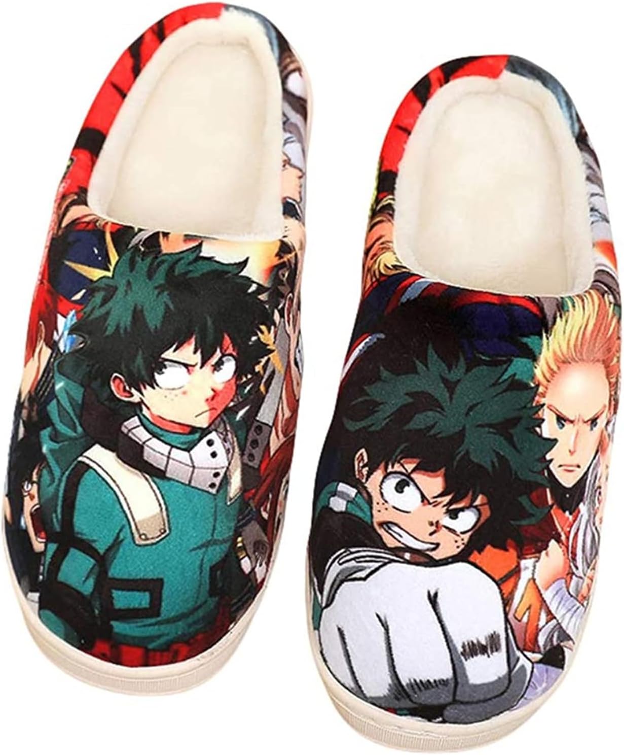Amazon.com | WANHONGYUE Japanese Anime My Hero Academia Slipper Soft ...