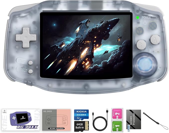 Amazon.com: RG34XX Retro Handheld Game Consoles Classic Retro Gaming ...