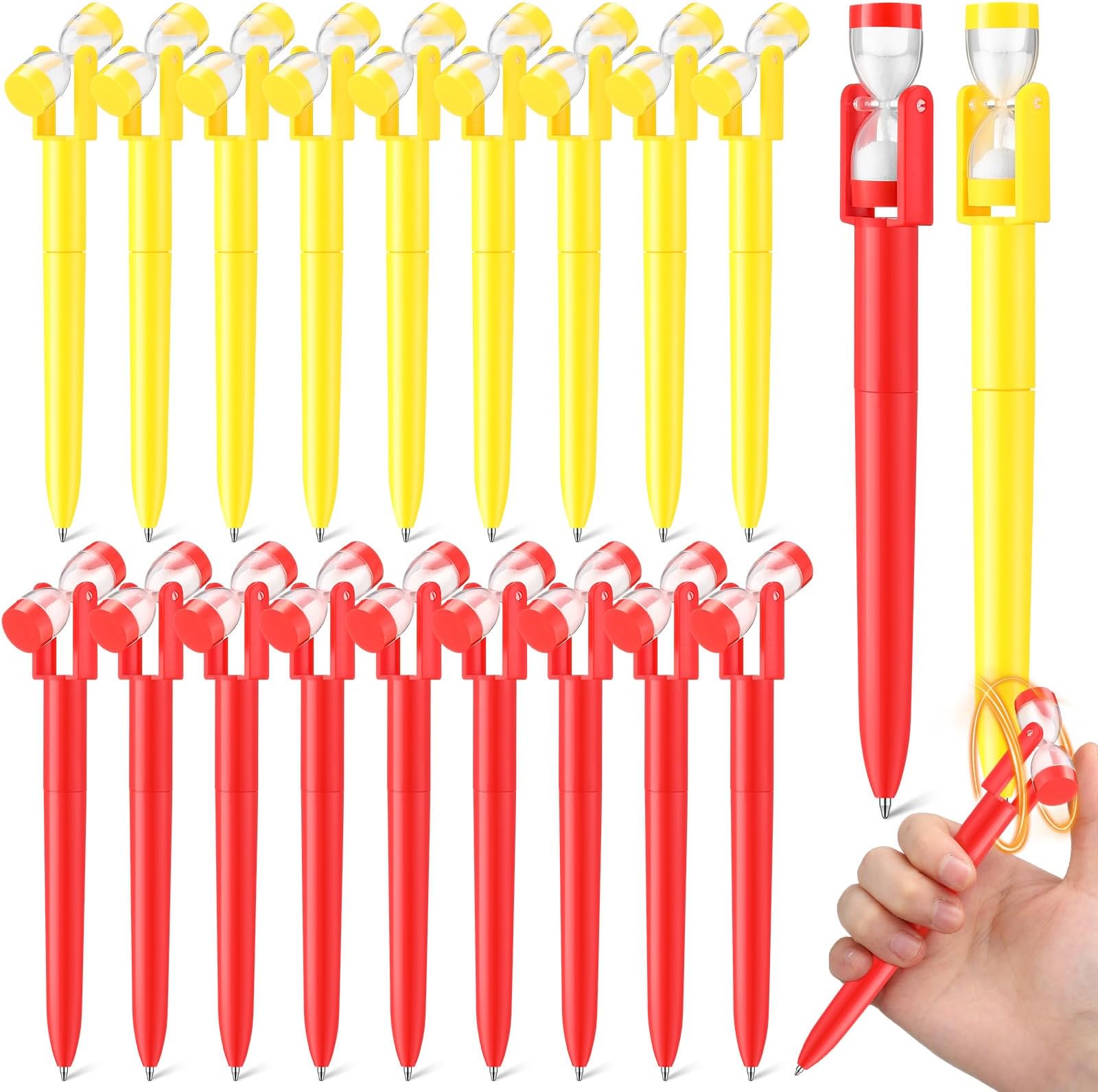 Amazon.com : Motipuns 20 Pcs Spinning Pens Fidget Pens Rolling Finger ...