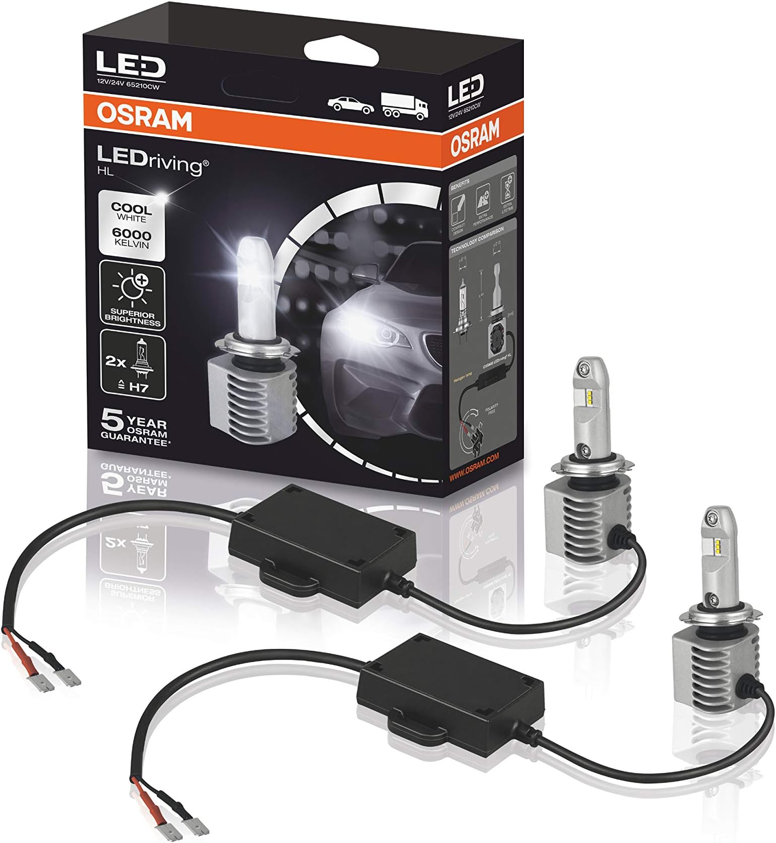 OSRAM LEDriving H7 : Amazon.in: Electronics