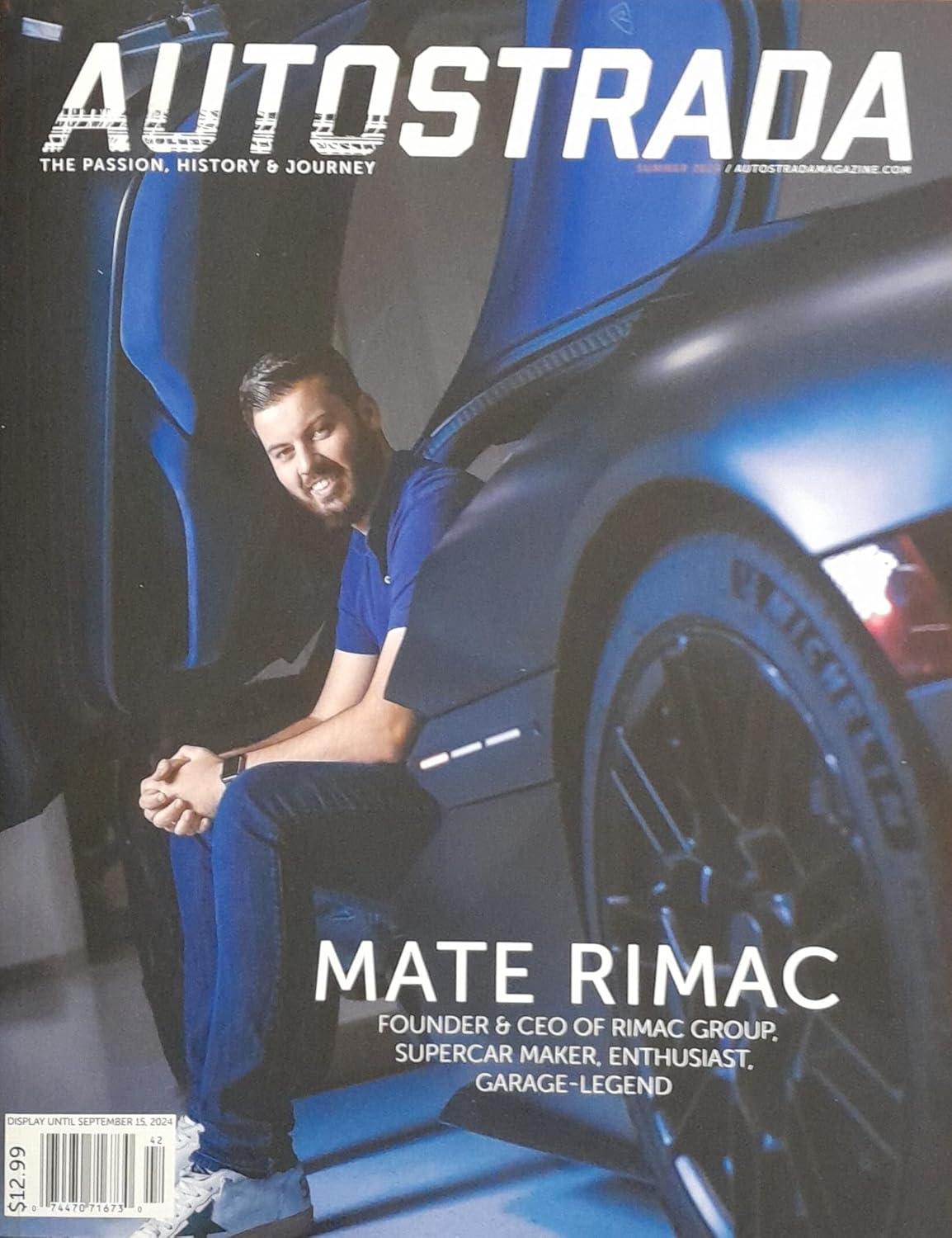 Autostrada Magazine Summer 2024 Mate Rimac Founder & Ceo Of Rimac Group ...