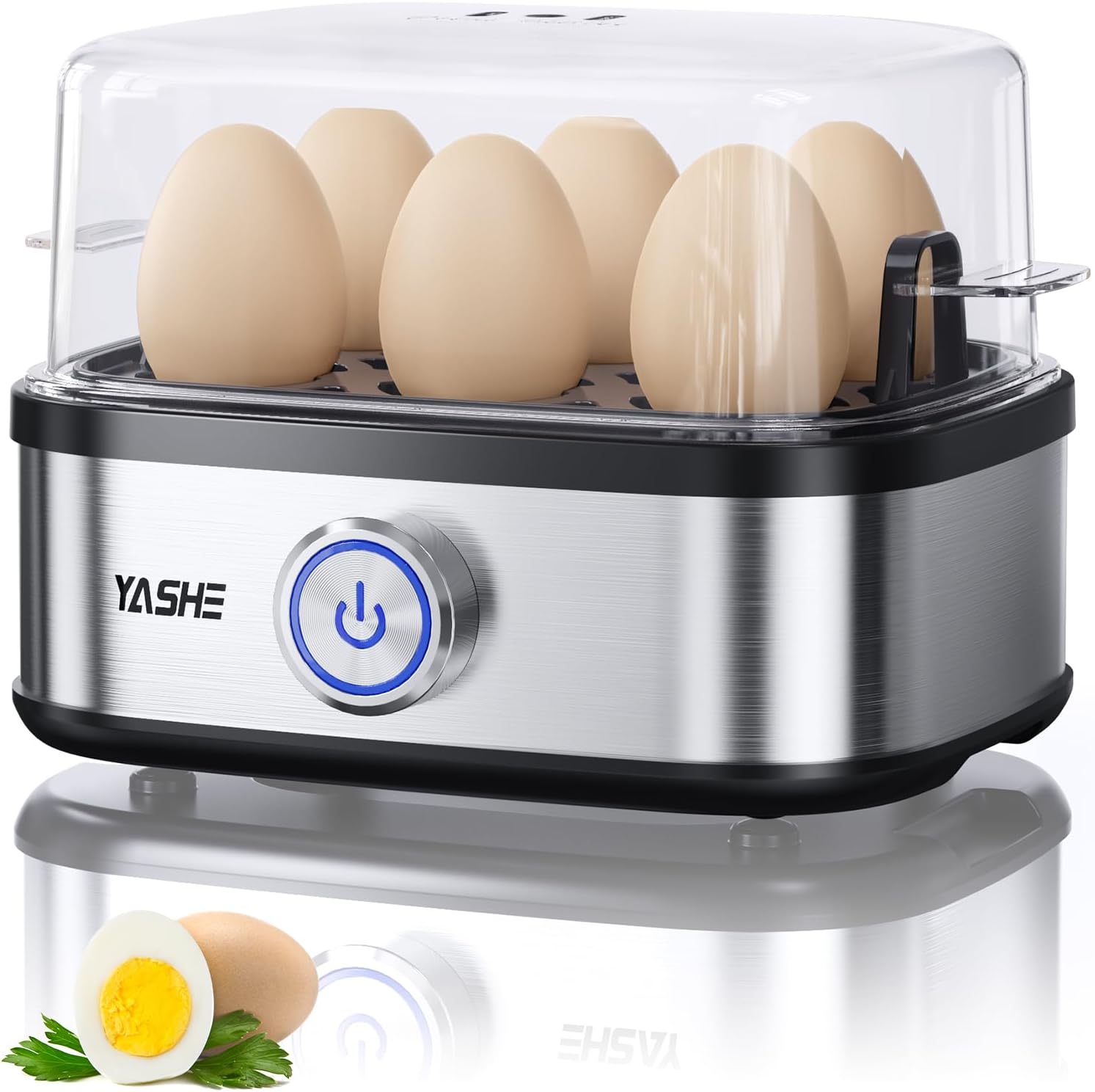 Philips Egg Cooker 3000 Series, Family Size up to 6 Eggs (soft, medium ...