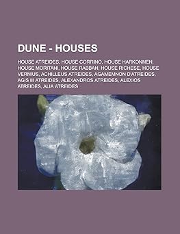 Amazon.co.jp: Dune - Houses: House Atreides, House Corrino, House ...