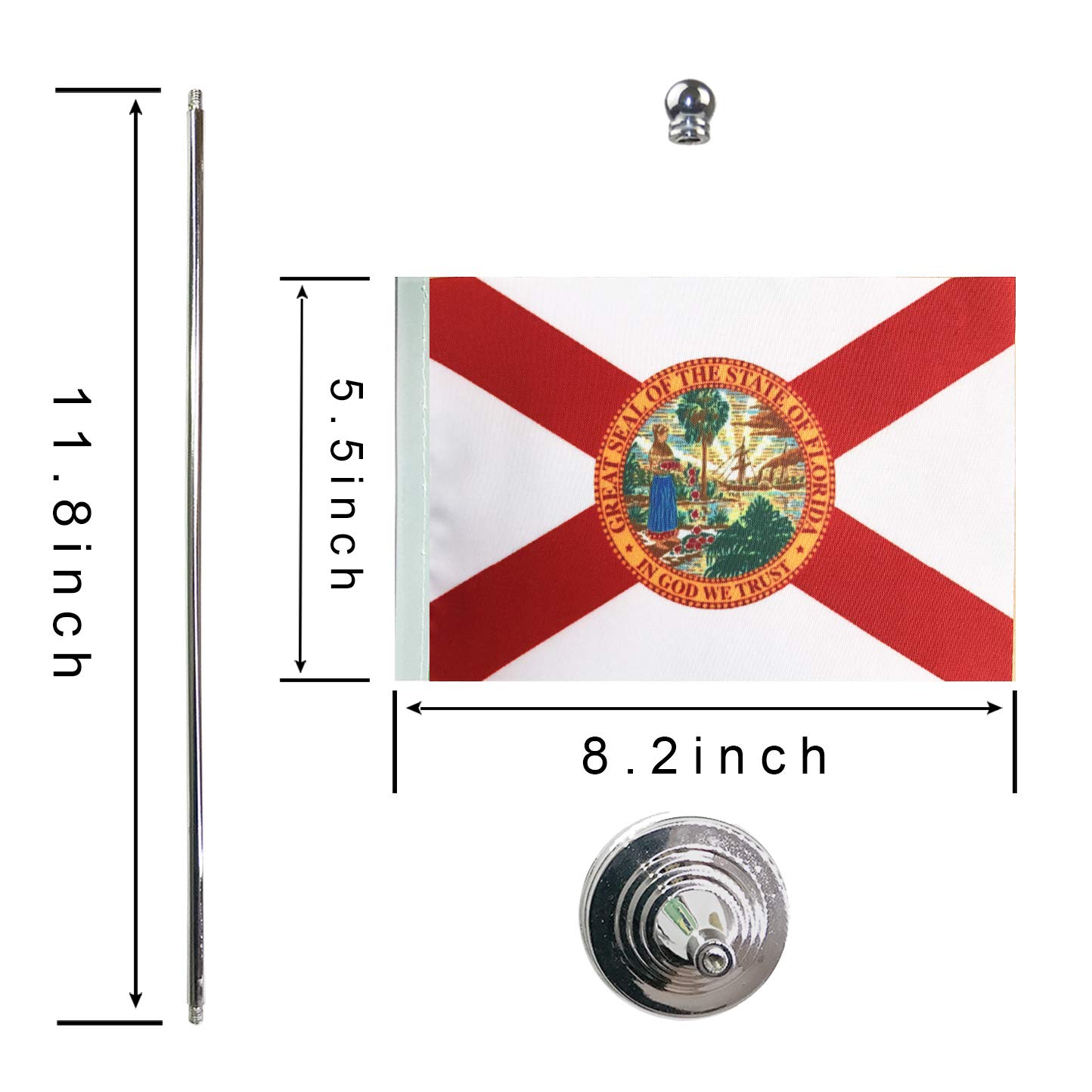 Florida Flag Logo Flag Of Florida Flag Of American State Florida