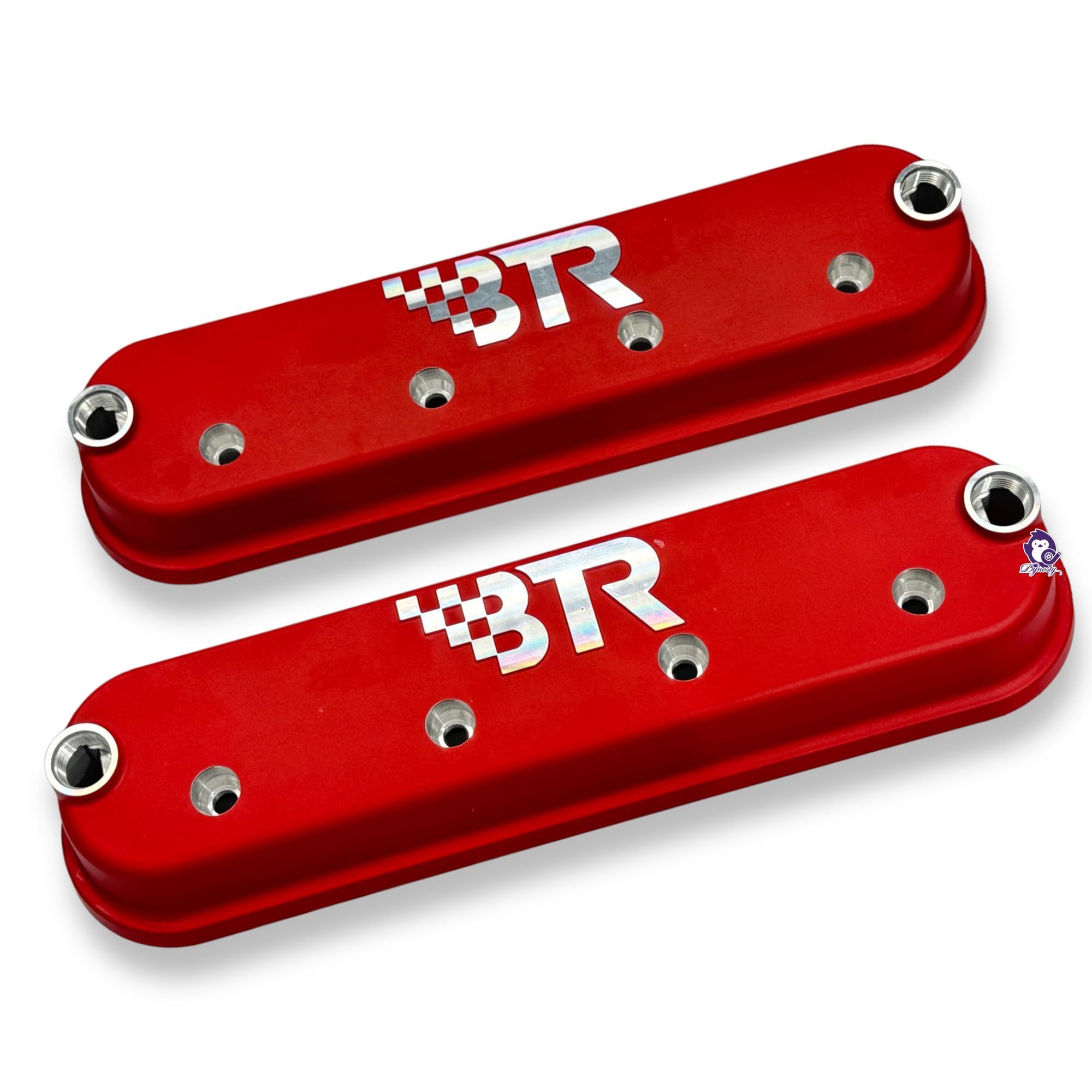 Amazon.com: BTR LS Valve Covers Red Pair - No Coil Mounts - Cast ...