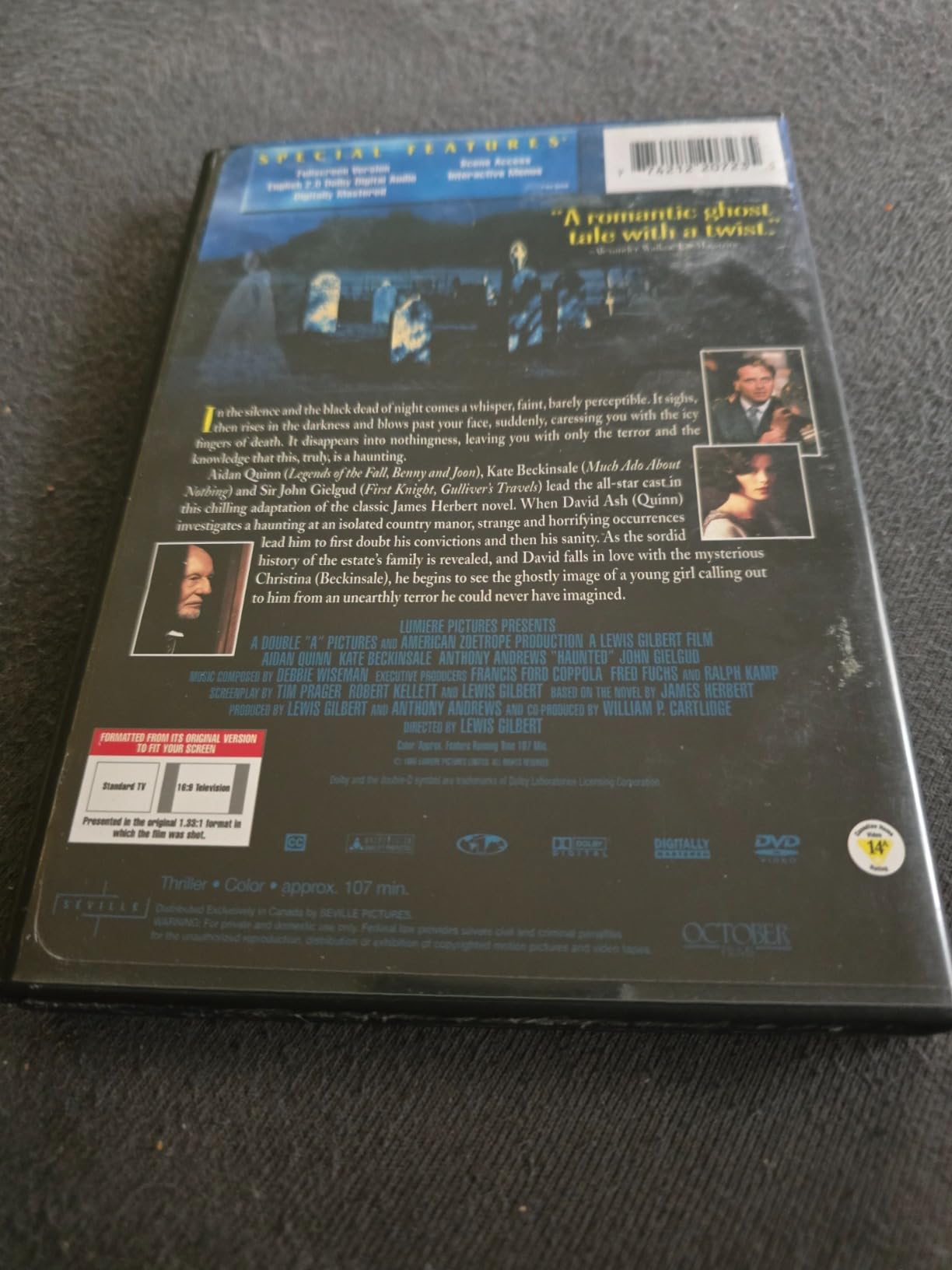 Amazon.com: Haunted (1995) : Quinn, Beckinsale, Massey: Movies & TV
