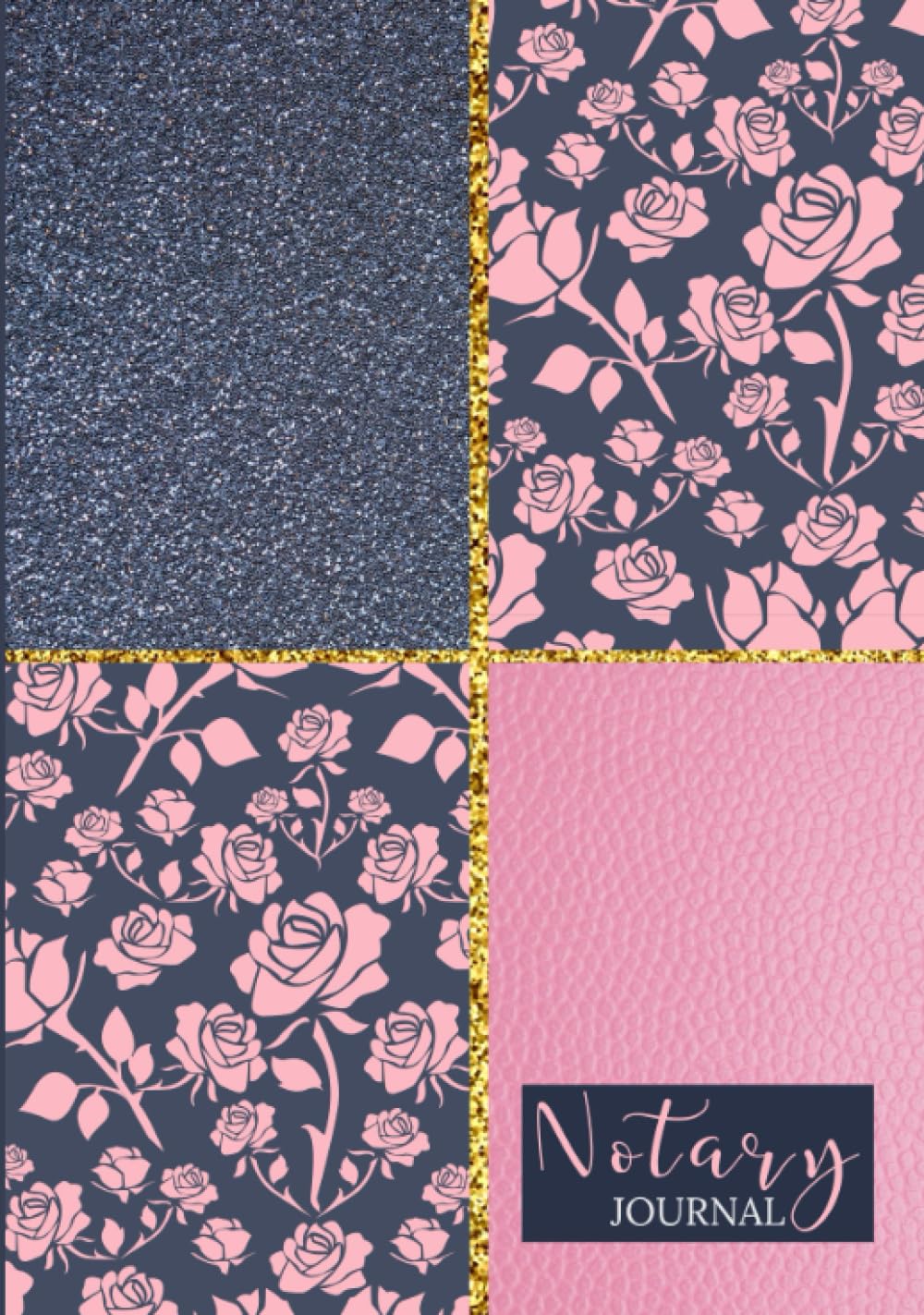 Notary Journal: Hardcover Pink Modern Women Signing Agents Notary Log ...