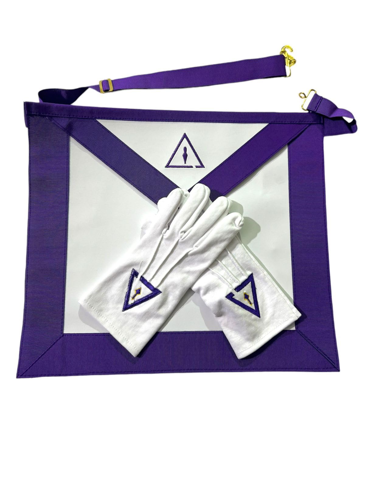 Amazon.com: Masonic Council Royal & Select Master RSM Member Apron faux ...