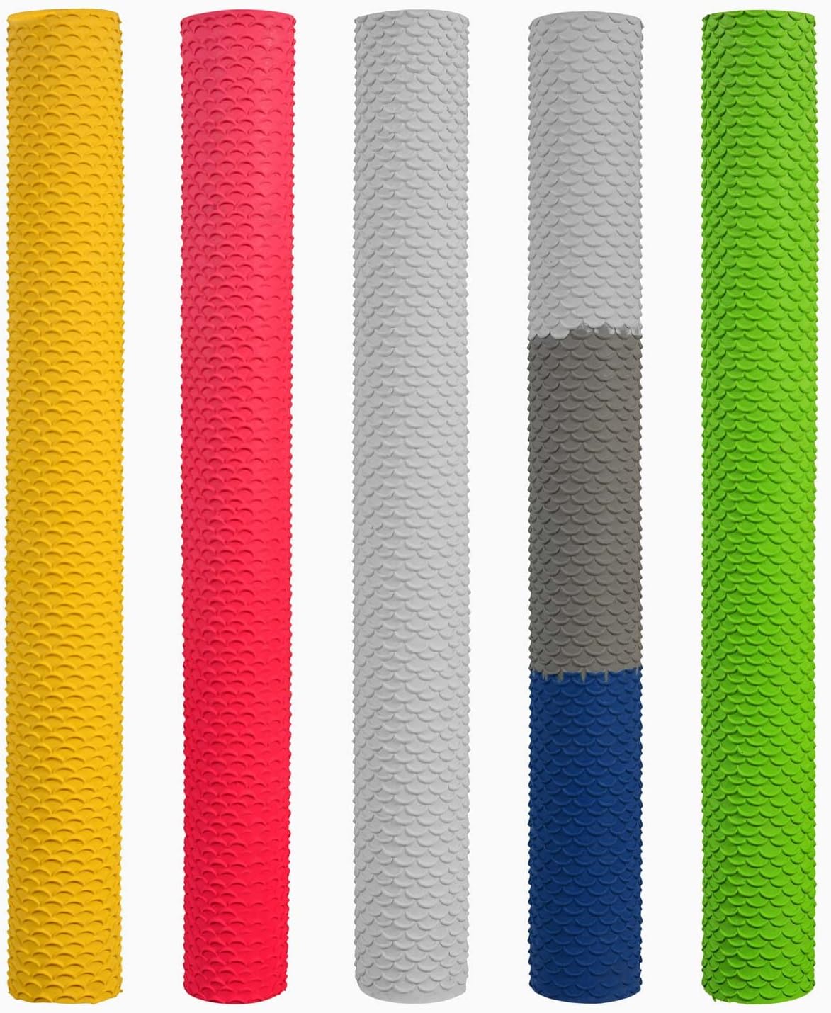 Buy DSC Ring Chevron Rubber Cricket Bat Grip (Full, White) Online at ...