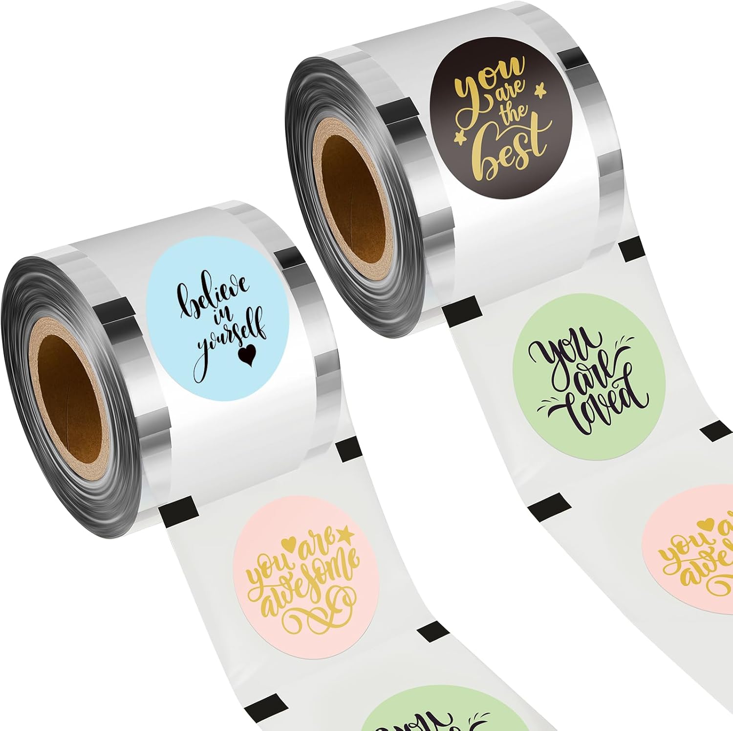 Amazon.com: Henoyso 2 Roll Cup Sealer Film for Sealing Machine 90-105 ...