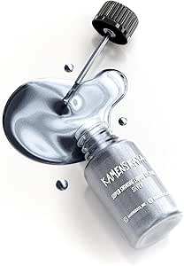 Amazon.com: KAMENSKAYA Liquid Silver Leaf Paint - Alcohol Based Fast ...