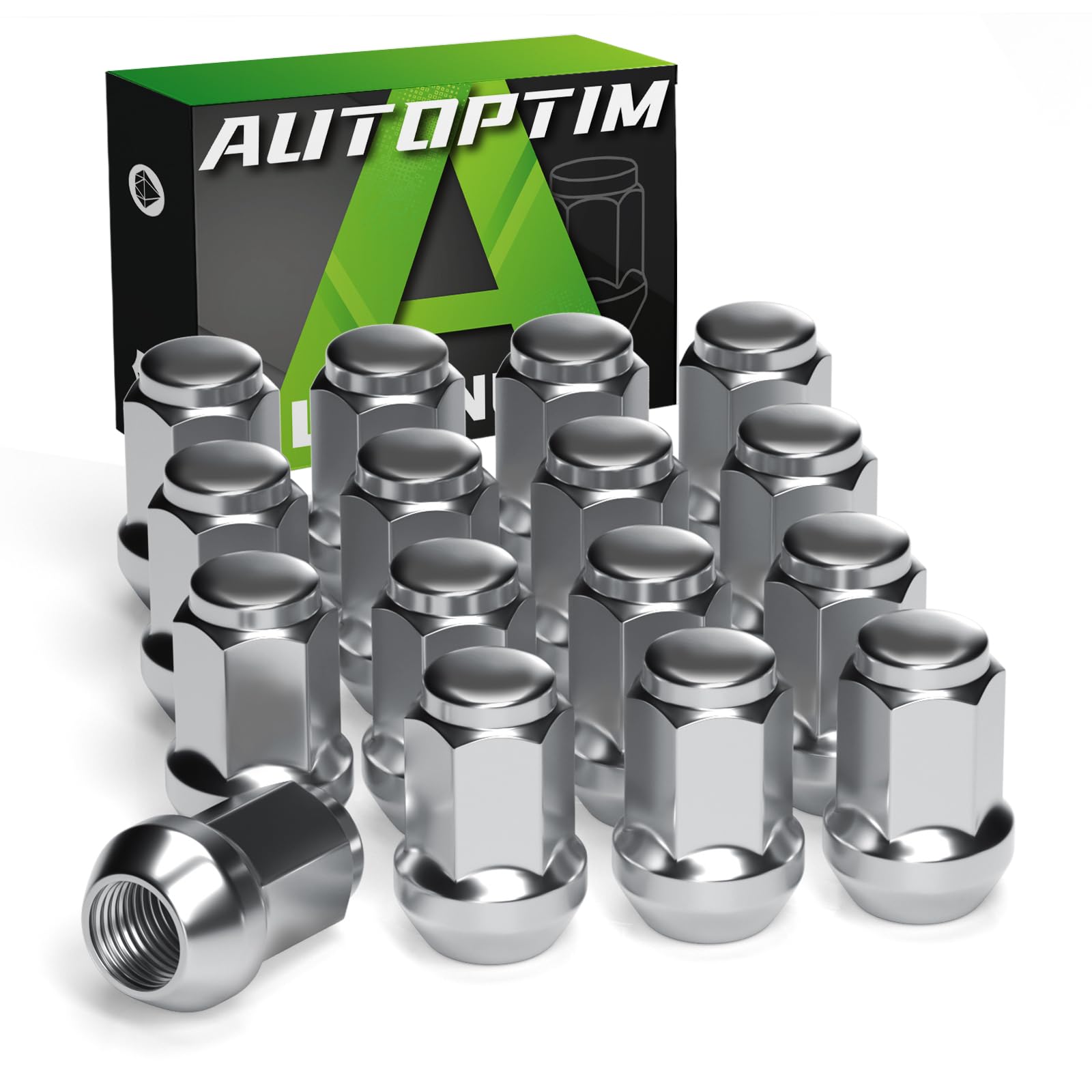 Amazon.com: AUTOPTIM M12x1.5 16PCS ATV Lug Nuts - Replacement for ...