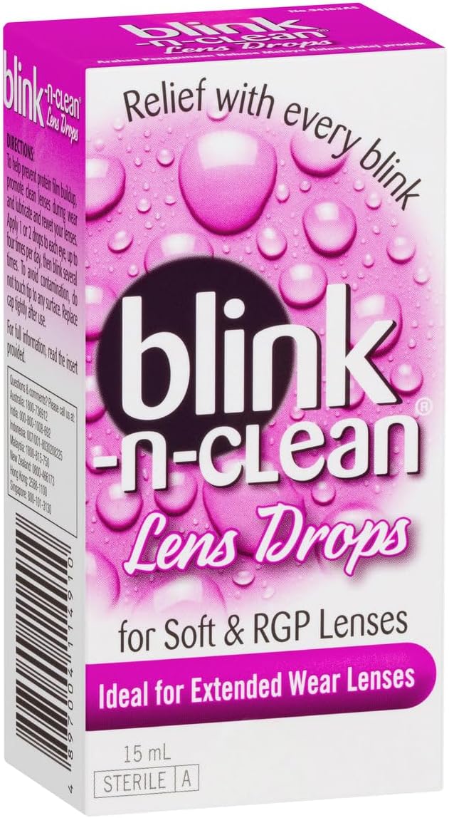 Blink-N-Clean Lens Drops 15 ml : Amazon.com.au: Health, Household ...