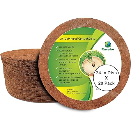 Amazon.com : Bosmere Tree Protection Weed Mats, 24", 3-Pack : Weed ...