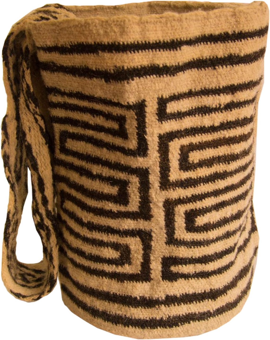 Indigenous bag handmade by Iku tribe, Colombia 100% raw wool 12''x8 ...