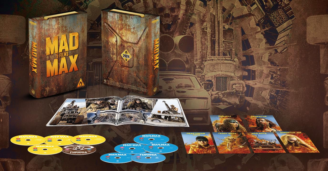 Amazon: Mad Max 5-Film Petrol Can Collector's Edition [4K Ultra HD ...