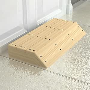 Amazon.com: Ramps Threshold Ramp, Doorway Ramp 4 Inch Rise, Wooden ...