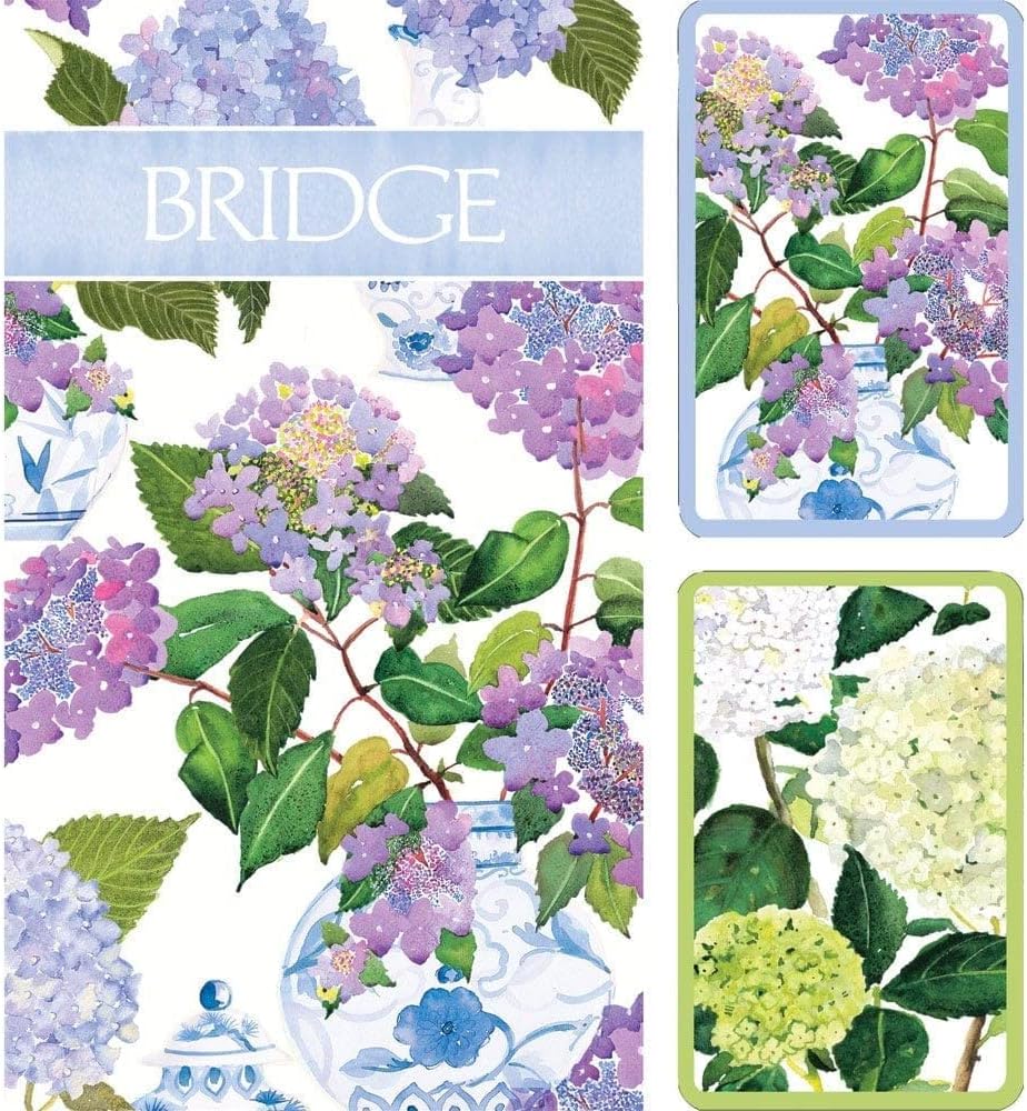 Amazon.com: Caspari Hydrangeas and Porcelain Large Type Bridge Gift Set ...