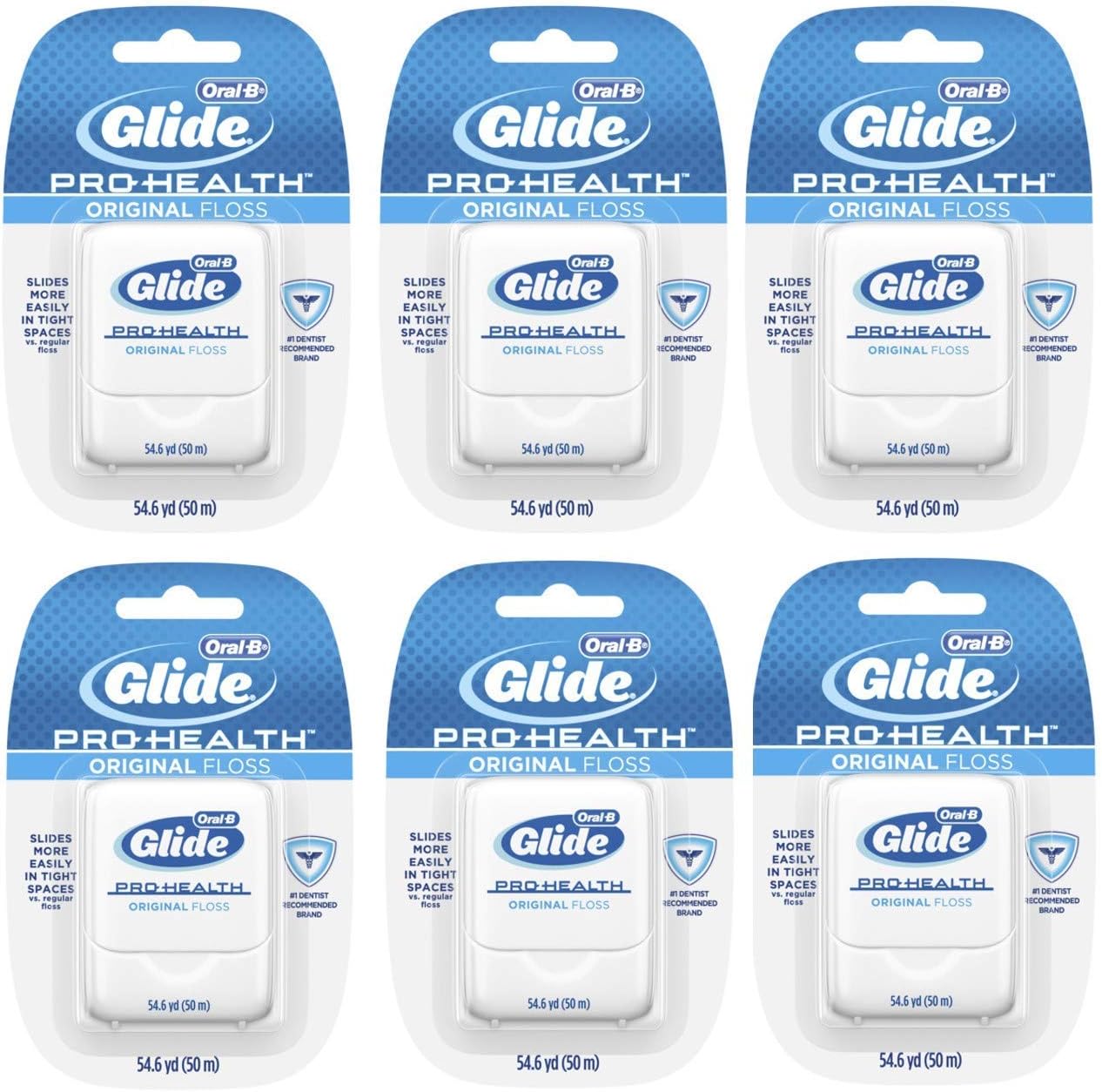 Amazon.com : Oral-B Glide Healthy Gums, Glide Dental Floss Twin Pack ...