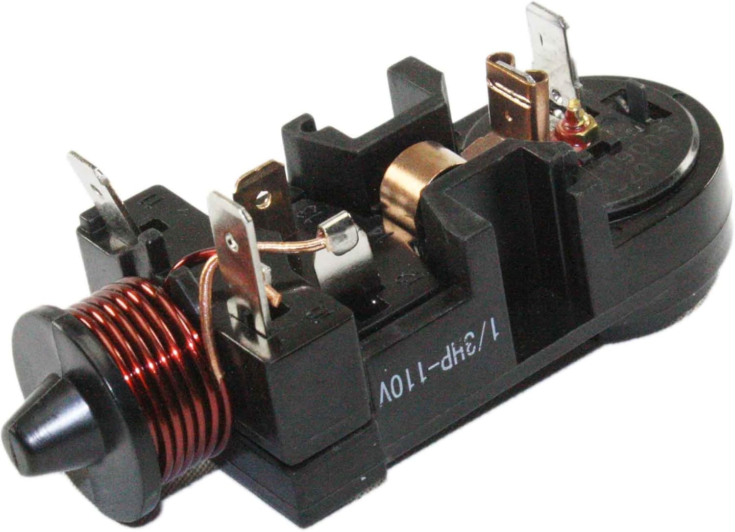 Amazon.com: Supplying Demand Refrigerator Compressor L Relay 1/3 HP 110 ...