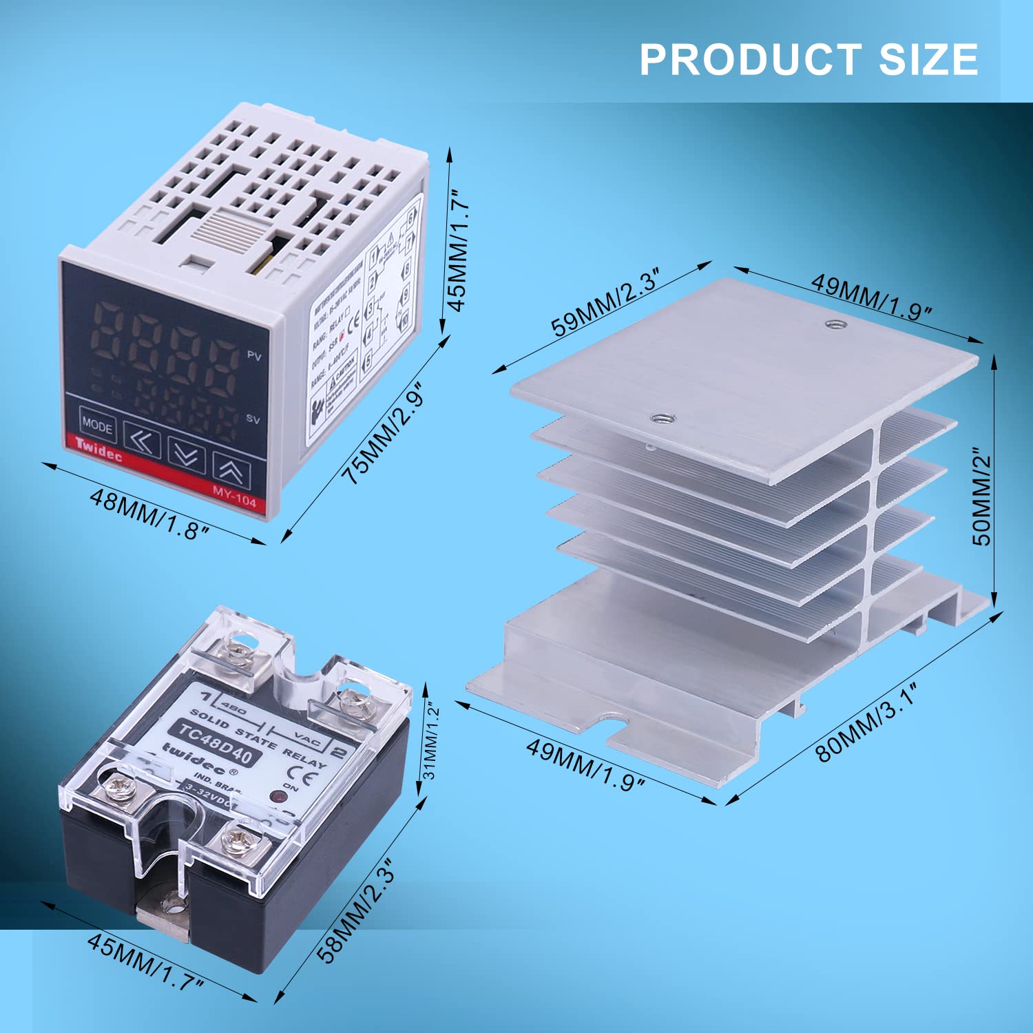 Snapklik.com : Twidec/MV100-B10 Digital Display PID Temperature ...