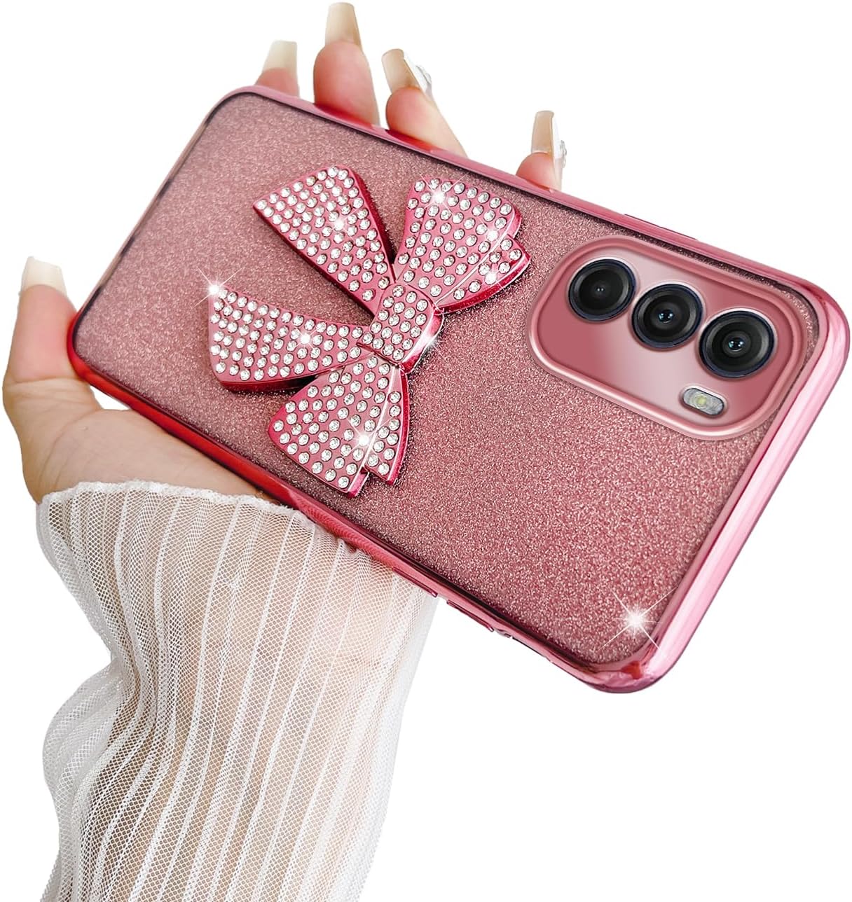 Amazon.com: for Moto G Stylus 5G 2022 Case for Women Glitter Stylish ...