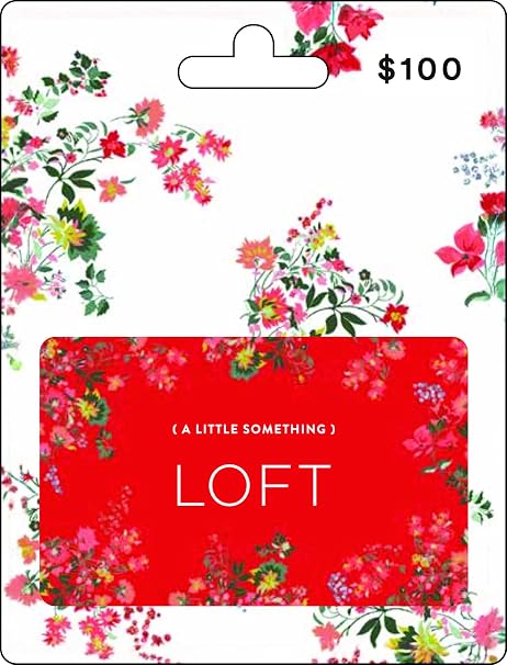 Amazon.com: Loft Physical Gift Card - $100 : Gift Cards