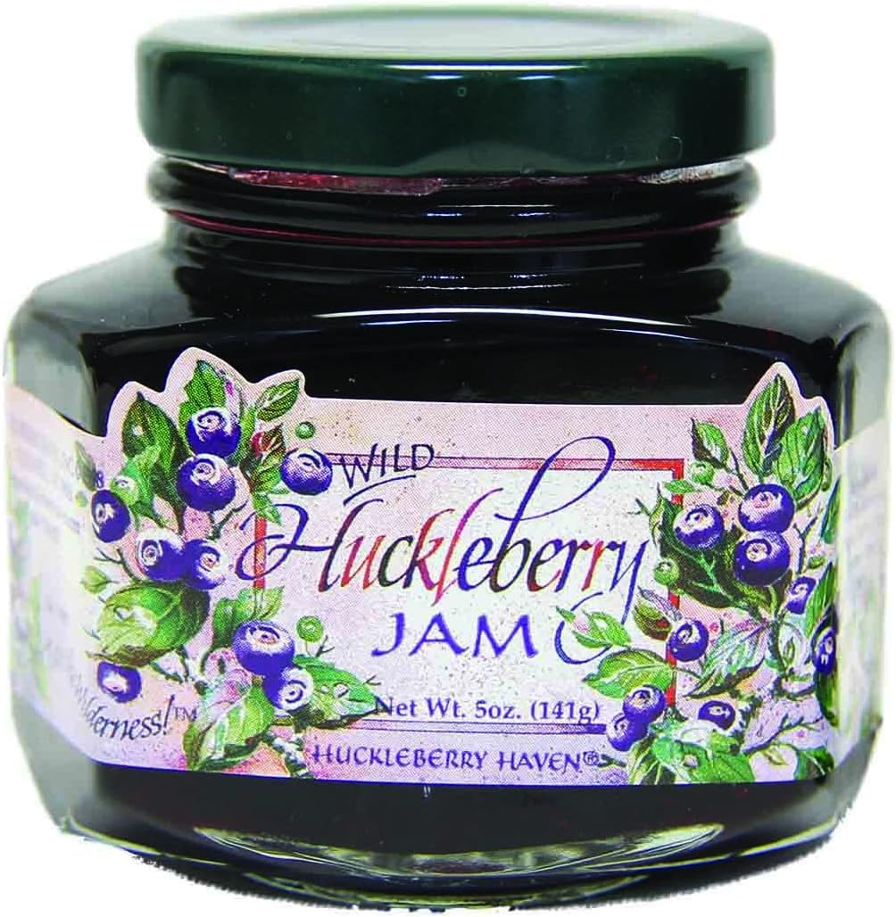 Amazon.com: Wild Huckleberry Jam, 5oz : Grocery & Gourmet Food