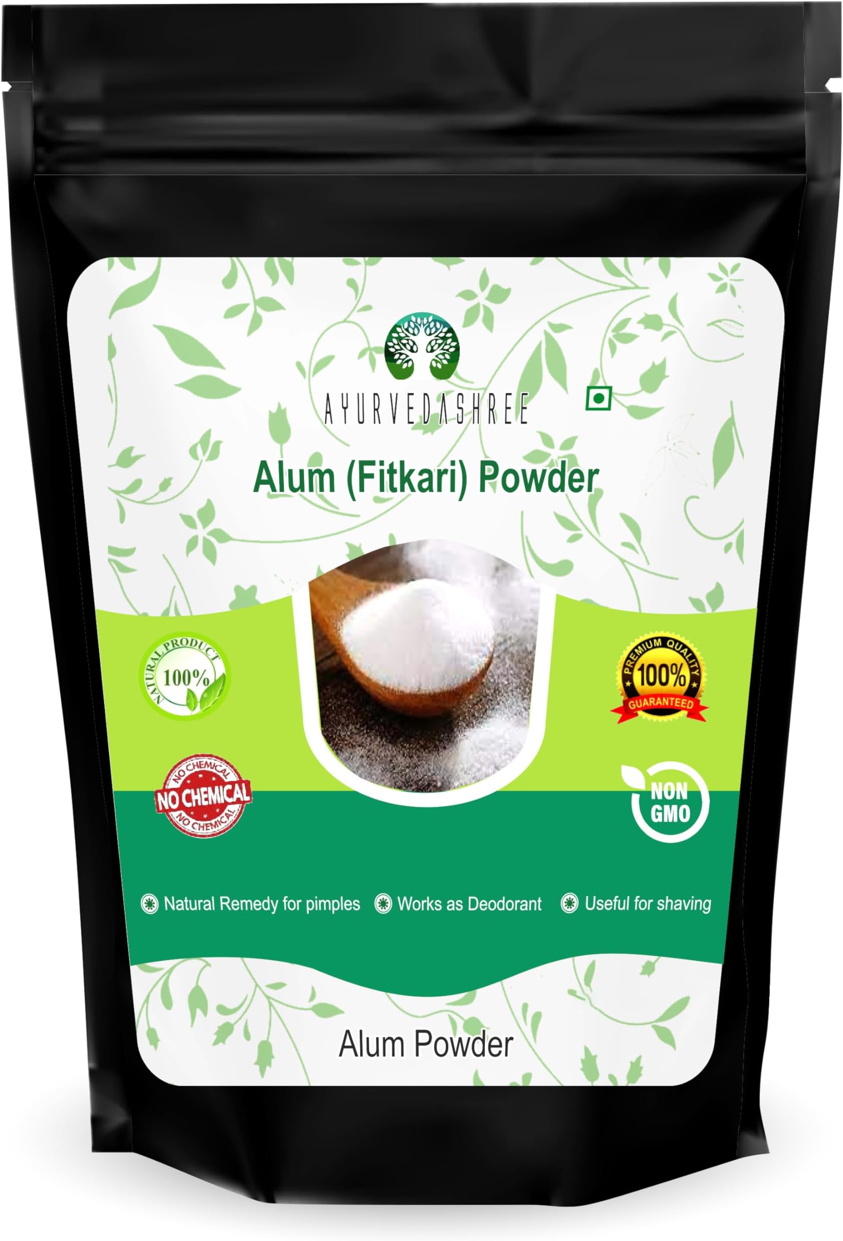Amazon.com: AYURVEDASHREE Alum Powder 100 Gm | Food Grade | Granulated ...