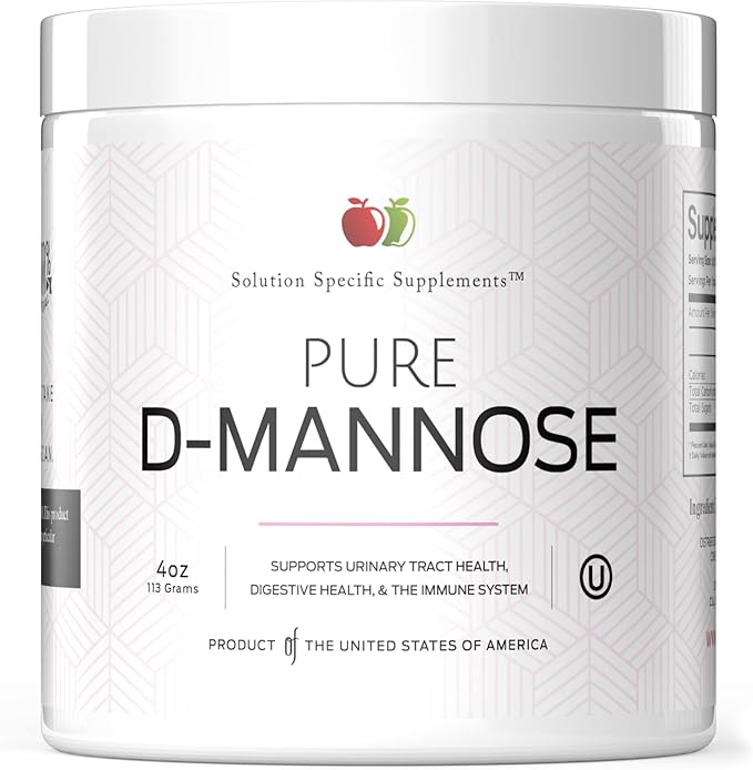 Amazon.com: Pure D-Mannose Powder Supplement - D-Mannose 4oz (113g ...