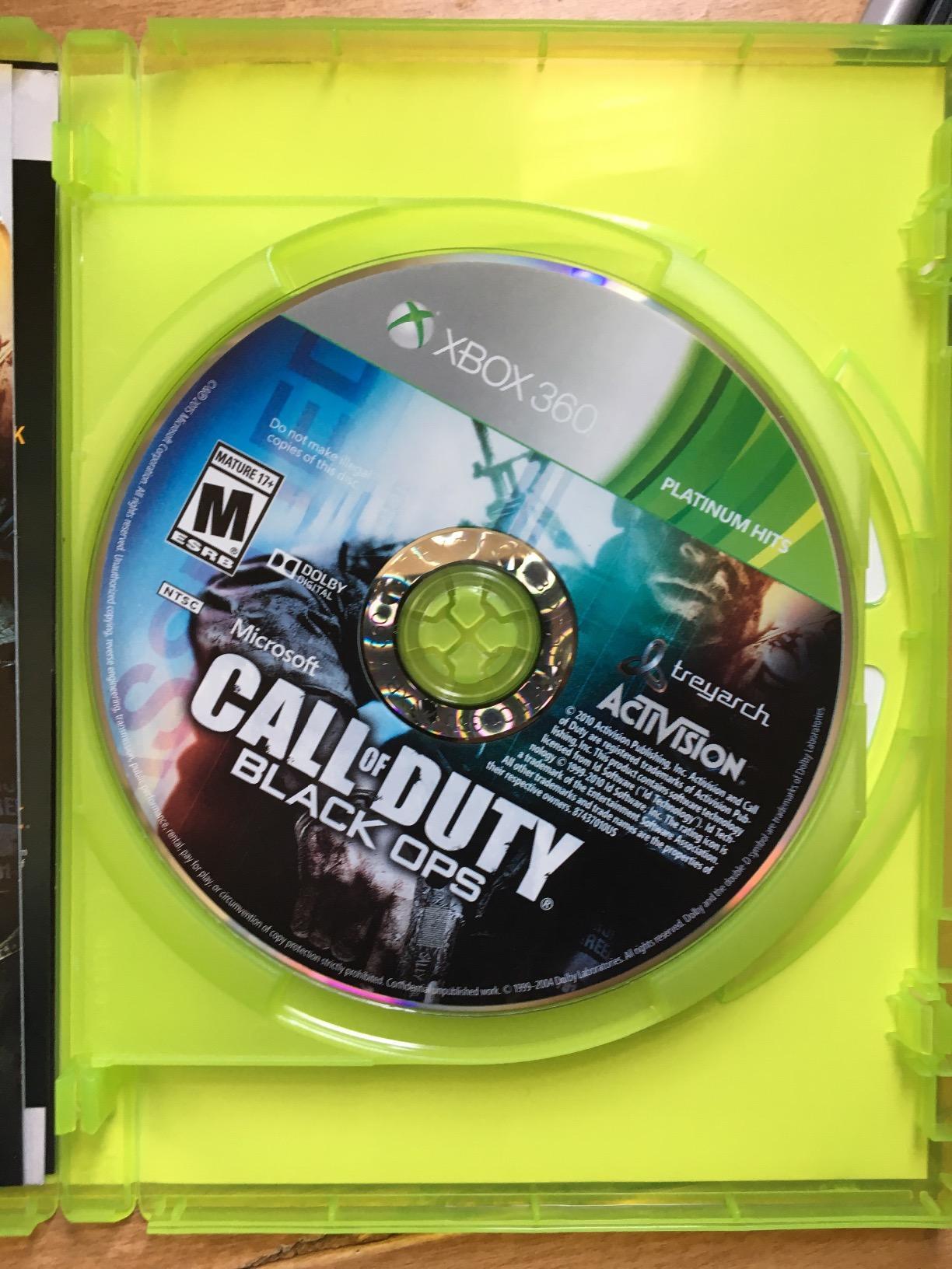 Amazon.com: Call of Duty: Black Ops Combo Pack - Xbox 360 : Activision Inc