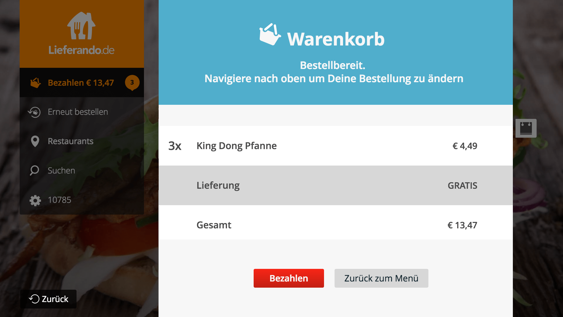 Lieferando.de:Amazon.de:Appstore for Android