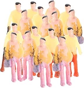 Amazon.com: 100pcs Miniature People Models Assorted Styles for Layout ...